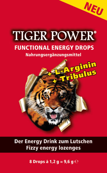 Tiger Power Functional Energy Products - Get your bite back!